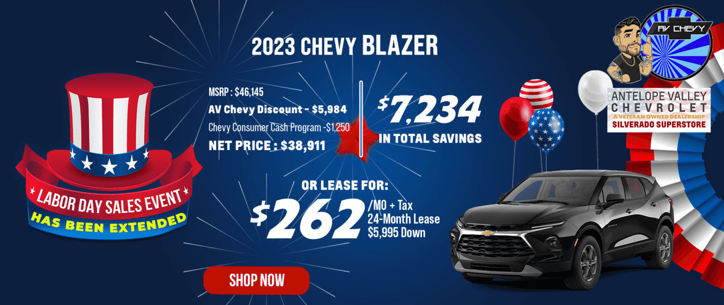 Current New Chevrolet Special Offers | Antelope Valley Chevrolet