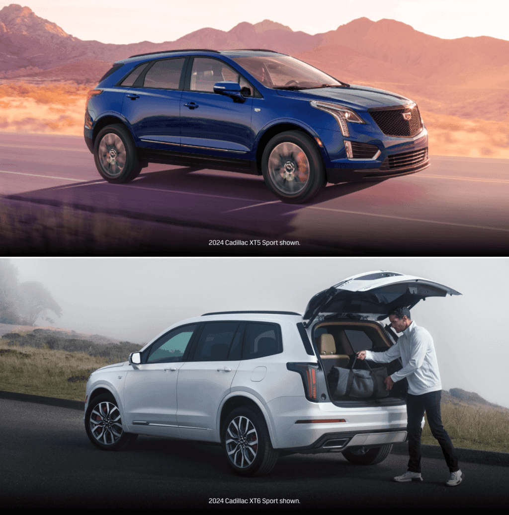 Cadillac Xt6 Vs Bmw X5 Size