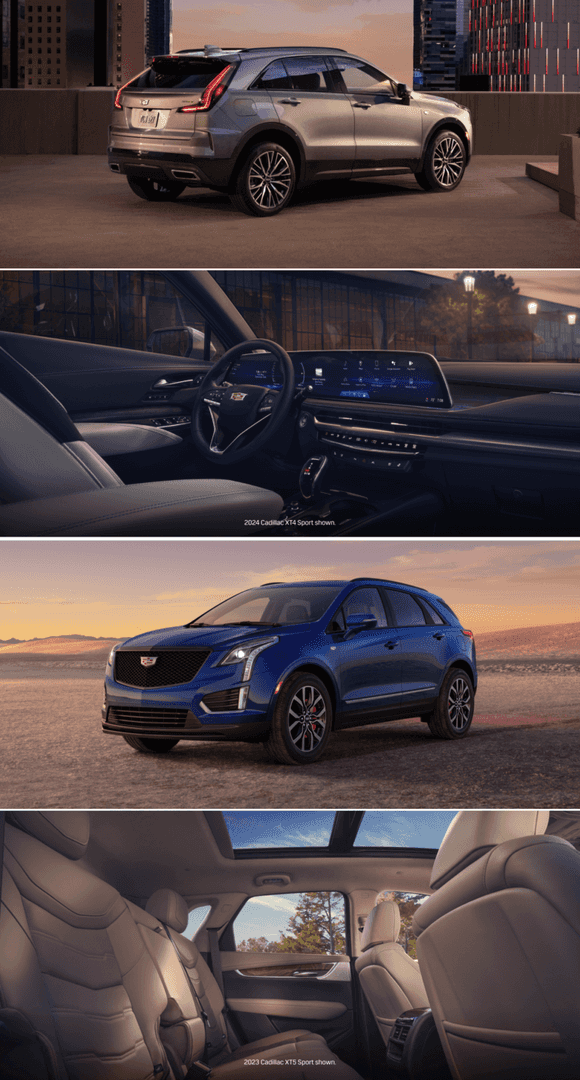 Cadillac XT4 Vs. Cadillac XT5 Comparison