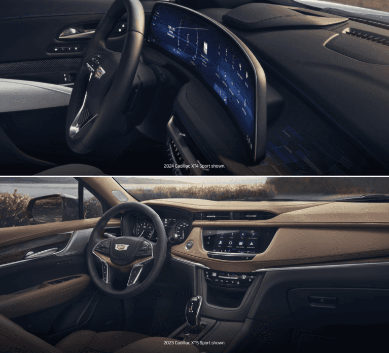 Cadillac XT4 Vs. Cadillac XT5 Comparison