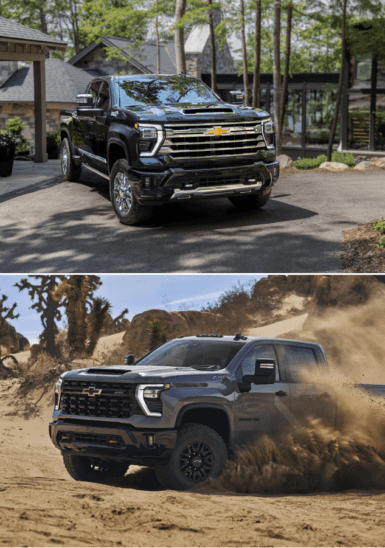 2024 Chevrolet Silverado 2500 HD Vs. GMC Sierra 2500 HD Comparison
