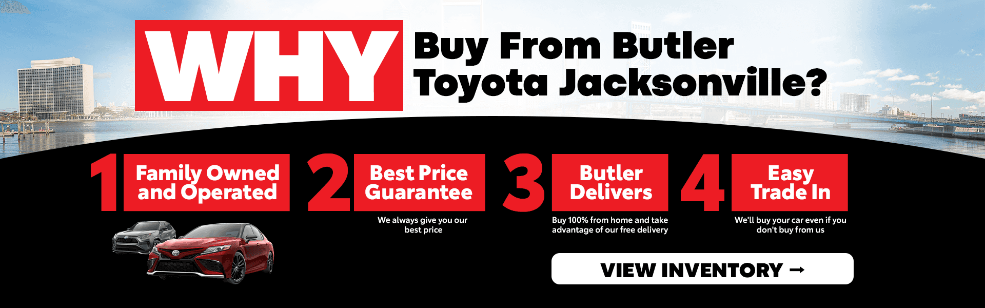 Welcome to Butler Toyota of Jacksonville | Toyota Dealer in Jacksonville
