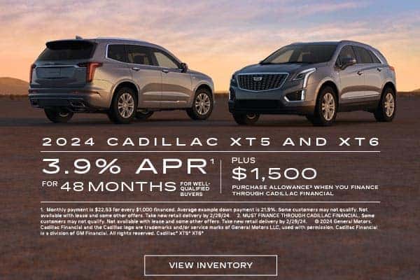 New Vehicle Specials | Cadillac Pasadena
