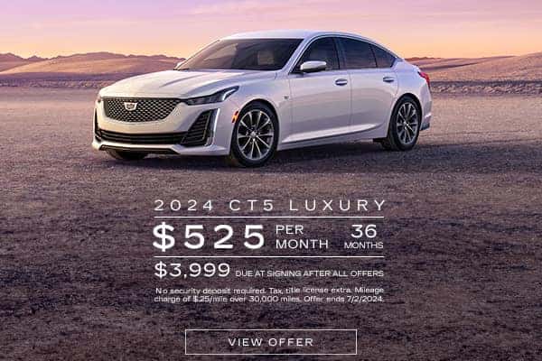 New Vehicle Specials | Cadillac Pasadena