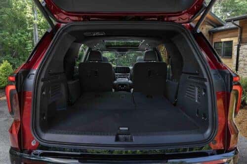 Chevy Traverse 3rd Row Cargo Capacity