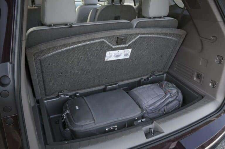 Chevy Traverse 3rd Row Cargo Capacity