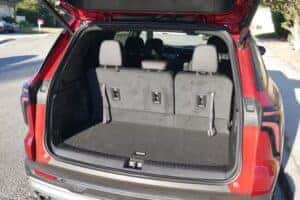 Chevy Traverse 3rd Row Cargo Capacity