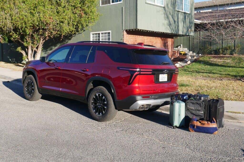 Chevy Traverse 3rd Row Cargo Capacity