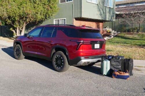 Chevy Traverse 3rd Row Cargo Capacity