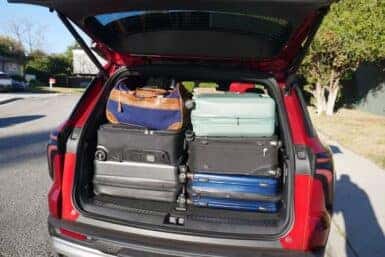Chevy Traverse 3rd Row Cargo Capacity