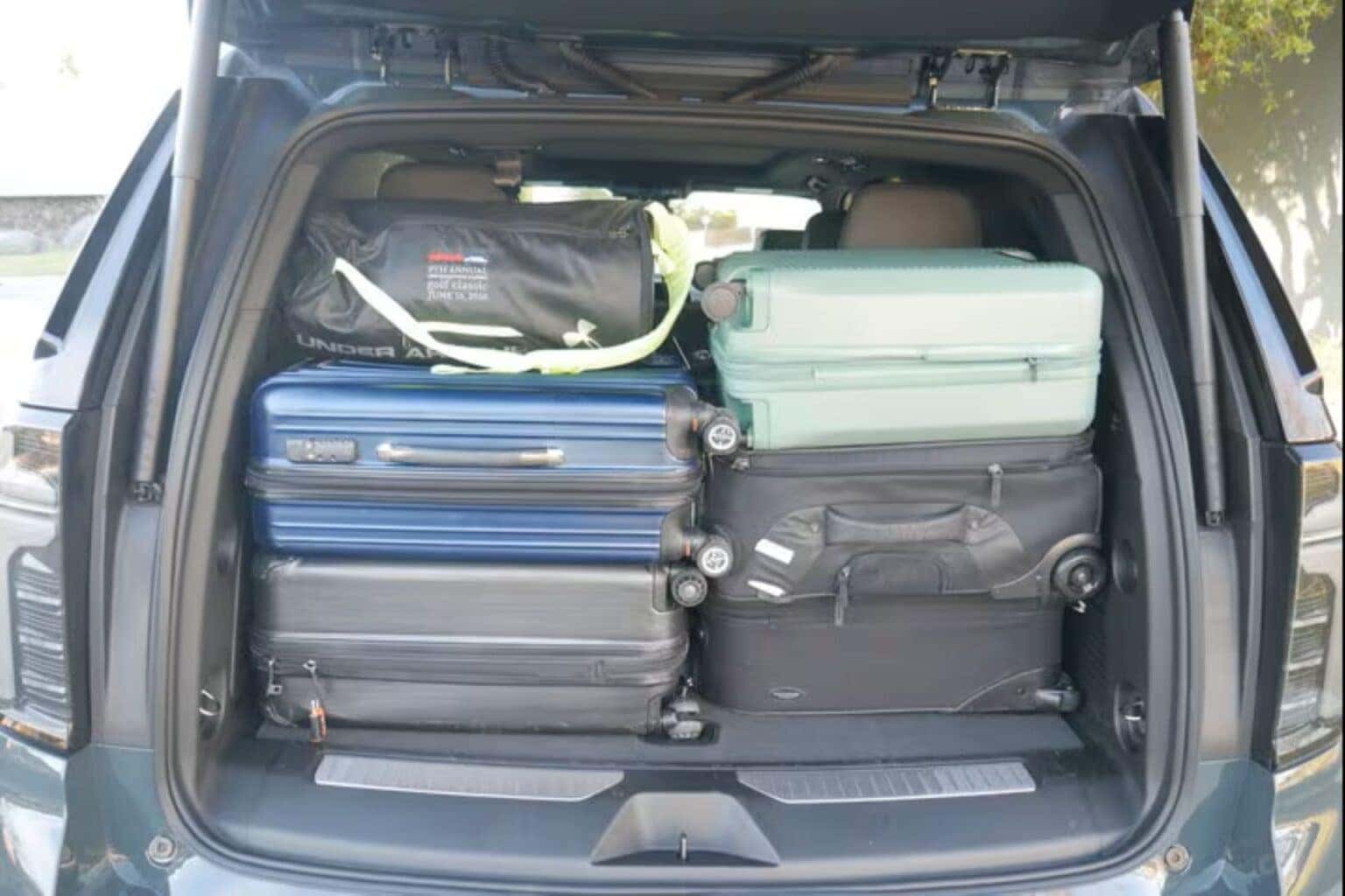 Chevy Tahoe Third Row Cargo Space - GM Superstore