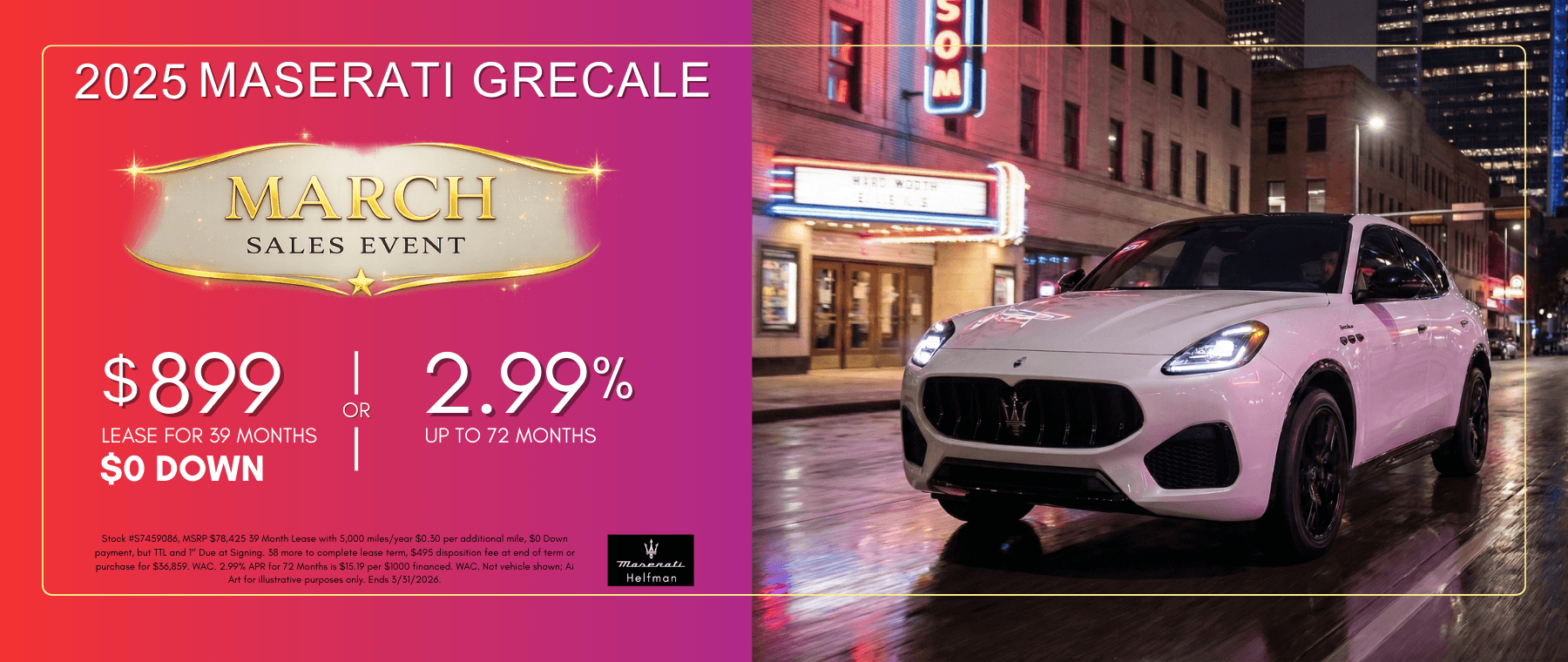New & Pre-owned Maserati For Sale | Maserati Houston Dealer