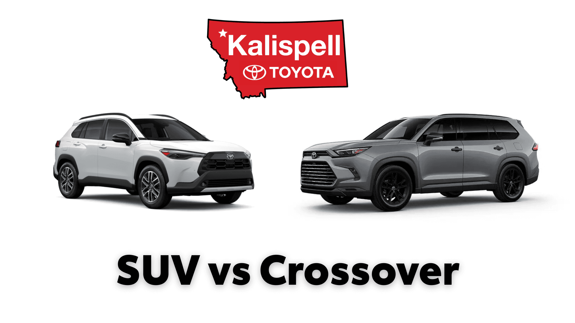 SUV vs Crossover in Kalispell, MT | Kalispell Toyota