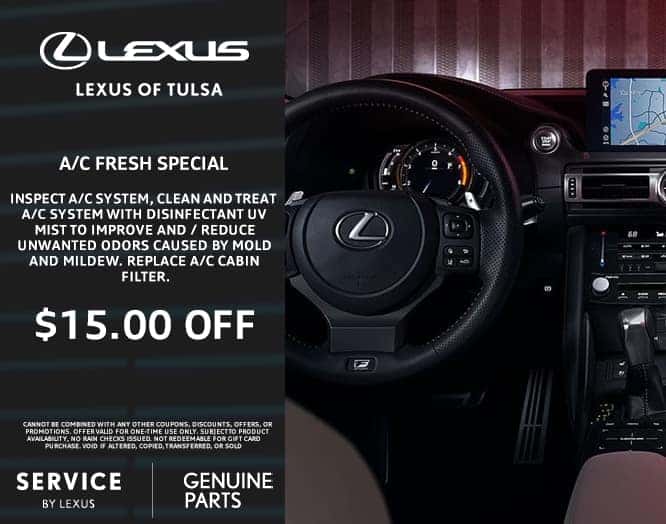 Auto Service Specials | Lexus of Tulsa near Broken Arrow