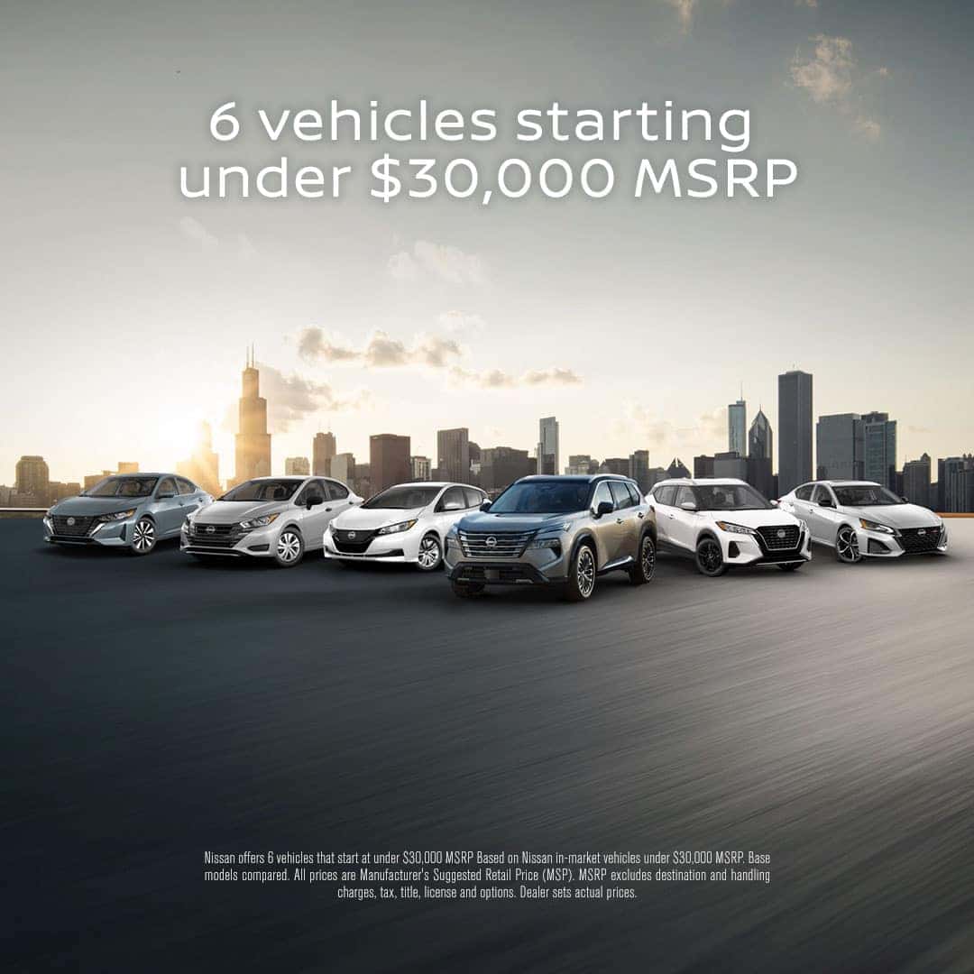 Six Nissan Vehicles Under $30,000 That You’ll Love | Nucar Nissan of Tilton