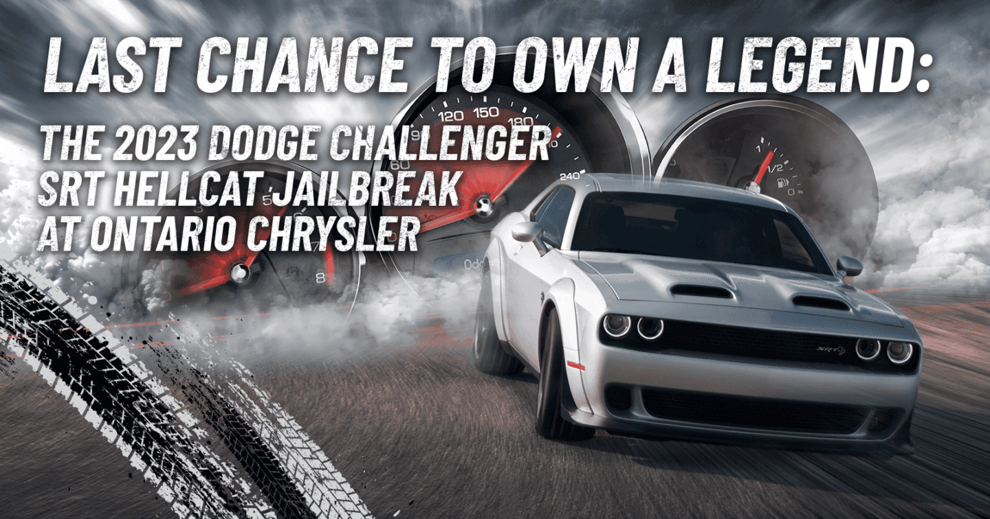 Last Chance to Own a Legend: The 2023 Dodge Challenger SRT Hellcat ...