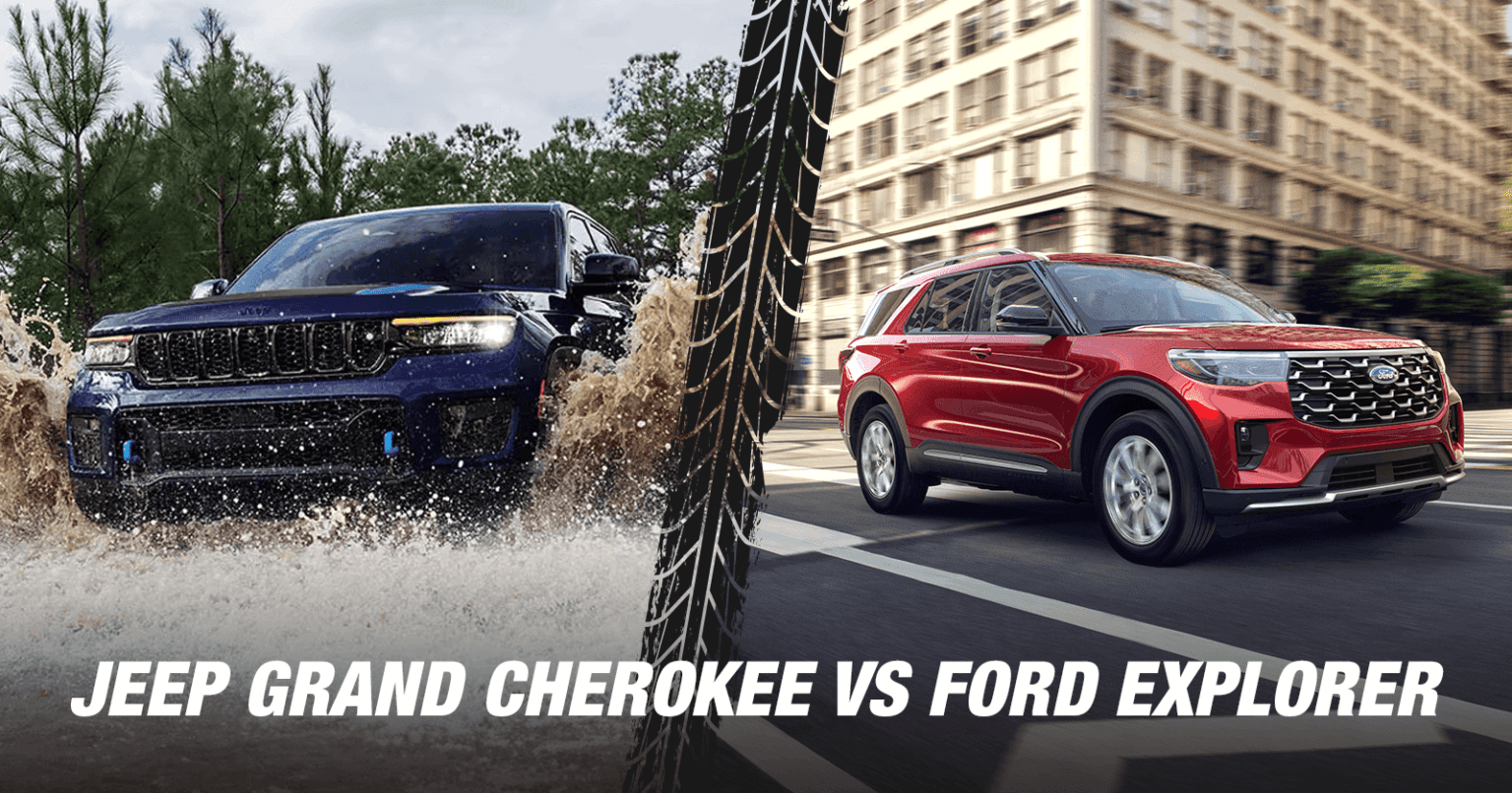 Jeep Grand Cherokee vs Ford Explorer | Ontario Chrysler Jeep Dodge Ram