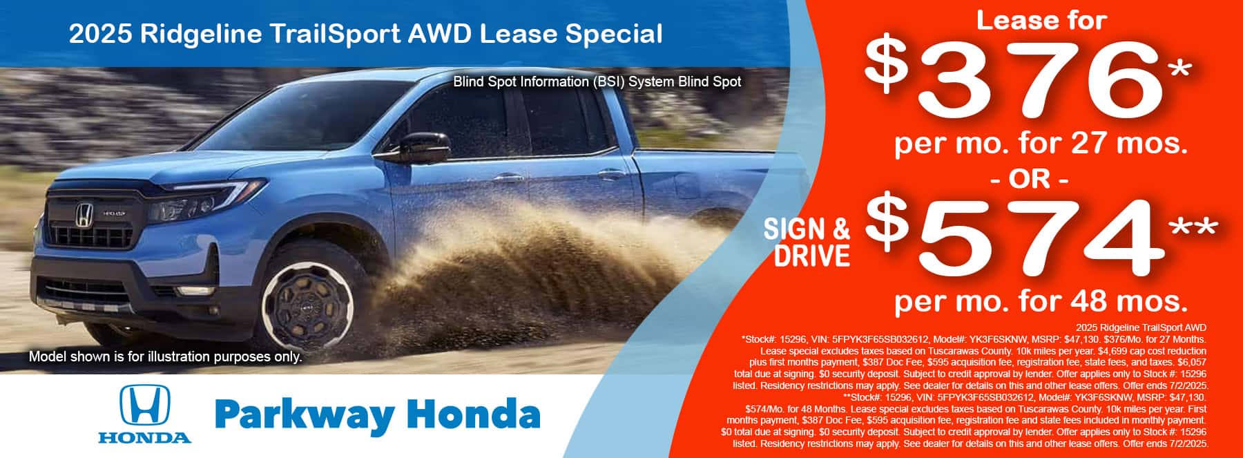 New & Used Honda Dealership In Dover, OH | Parkway Honda