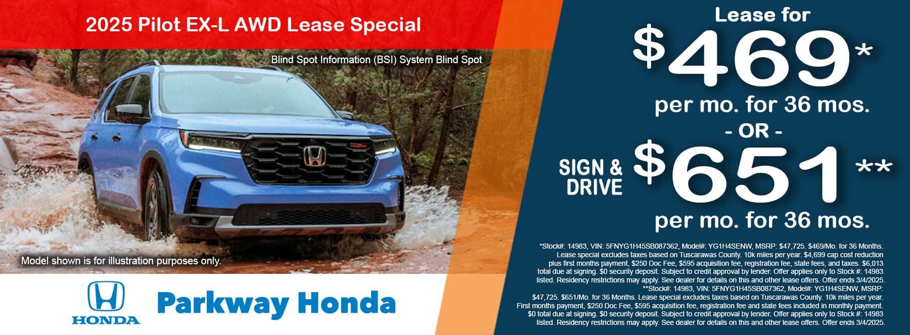 New & Used Honda Dealership In Dover, OH | Parkway Honda