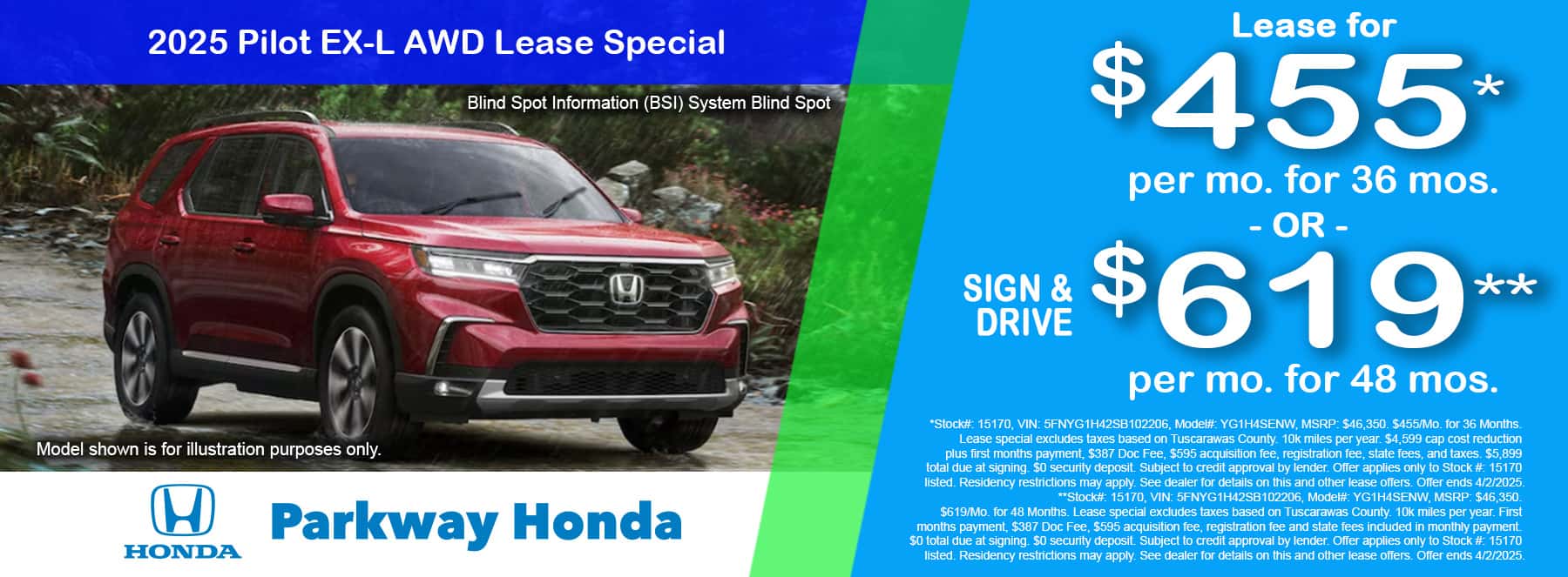 New & Used Honda Dealership In Dover, OH | Parkway Honda