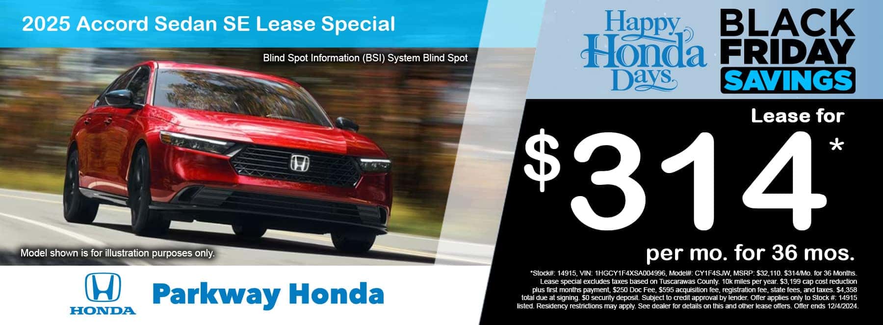 Honda Dealership in Dover, OH | Parkway Honda