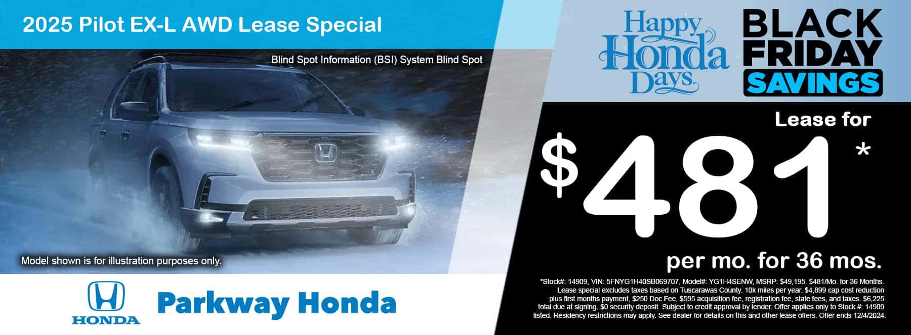 Honda Dealership in Dover, OH | Parkway Honda