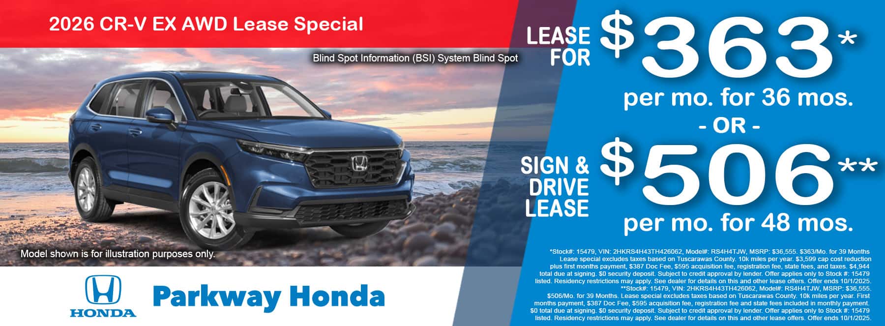 New & Used Honda Dealership In Dover, OH | Parkway Honda
