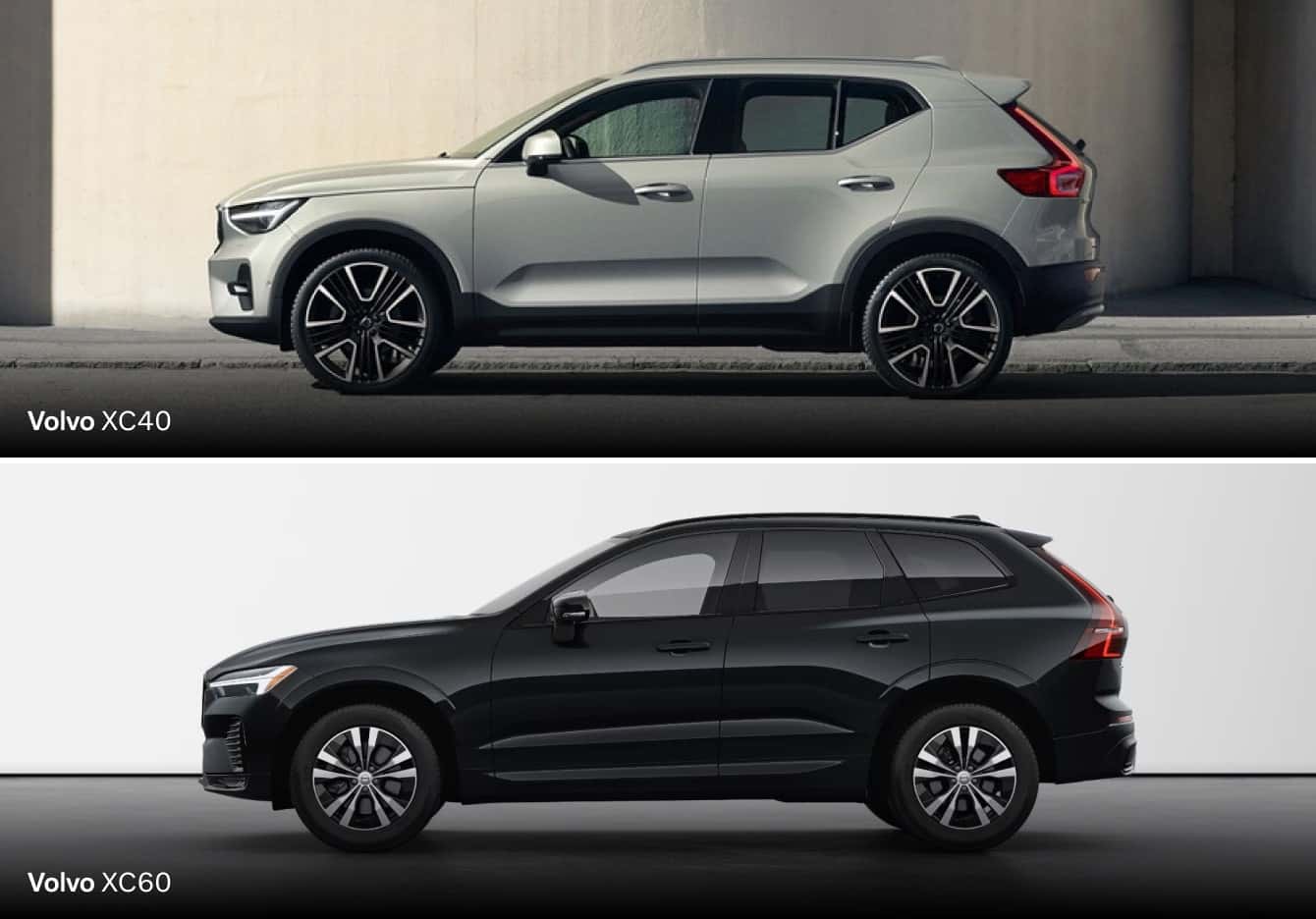 Volvo XC40 Vs. Volvo XC60: Compare Dimensions, Price, Specs