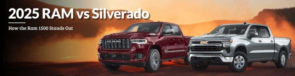 2025 dodge Ram vs 2025 Silverado - How the Ram 1500 stands out