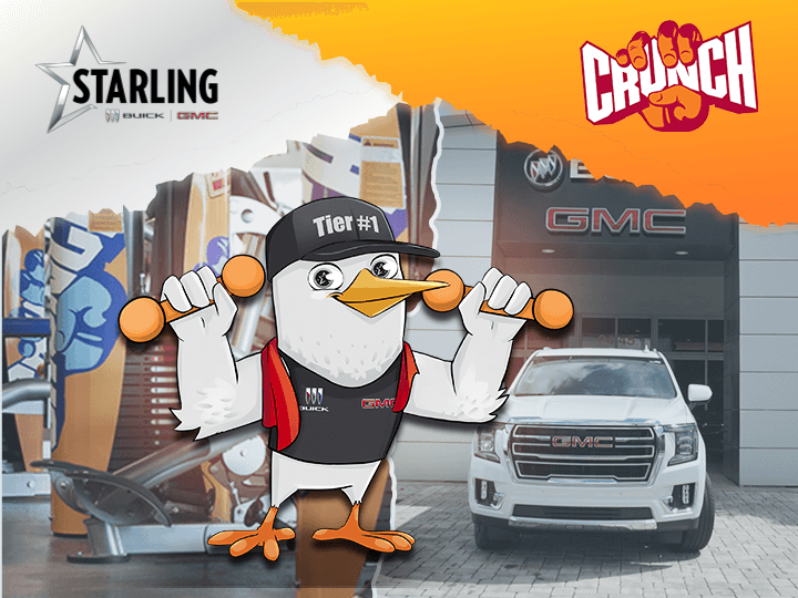 Starling Buick GMC Stuart and Crunch Gym Make a Partnership!