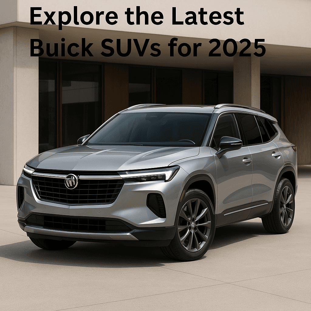 New Buick SUVs for 2025: Compare Models, Features & Pricing | Starling ...