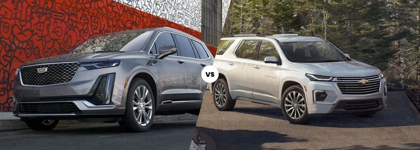 Cadillac XT6 vs. Chevy Traverse SUV Comparison