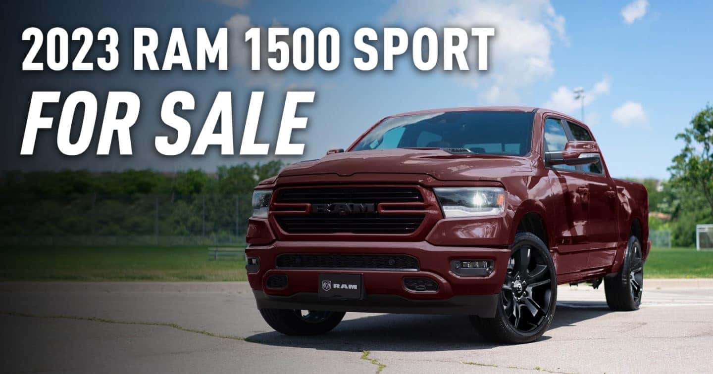 2023 Ram Sport for Sale in Mississauga, Brampton, & Toronto | Team ...