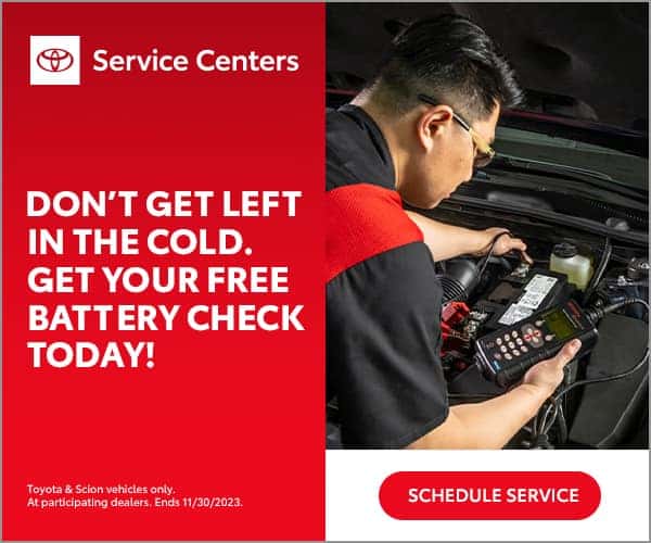 Toyota Service Specials near Me | Toyota Oil Change Coupons